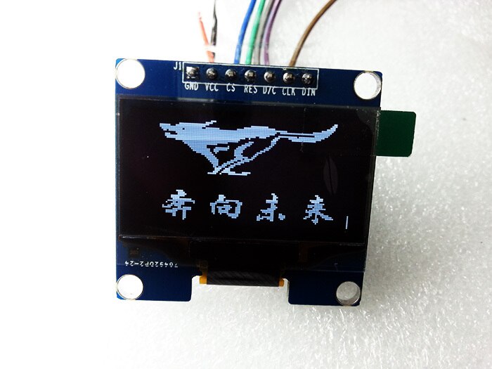 1pcs 1 3 Inch Oled Scherm Module Hoge Resolutie 128x64 Wit Op Zwart 3 Draad Spi 4 Draad Spi