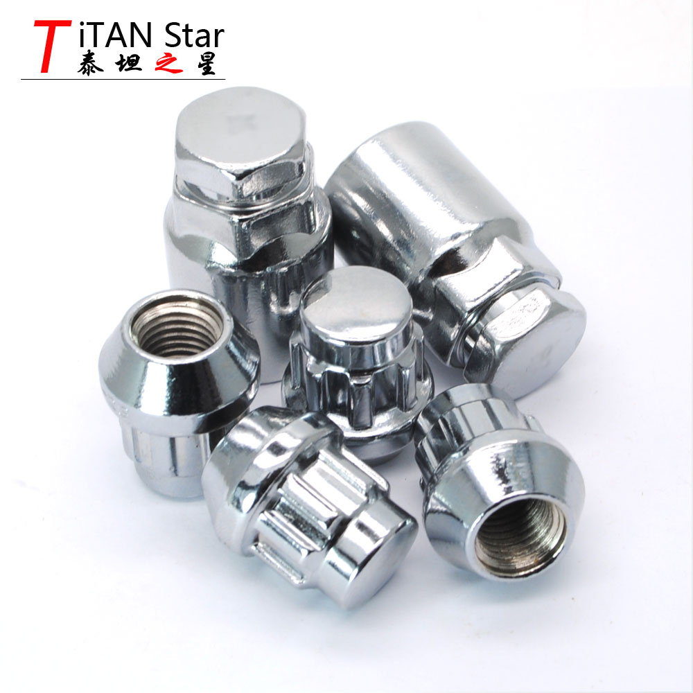 4 Nuts+2Keys 12x1.5 M12 1.5 Wheel Locks Lug Nuts A... – Grandado