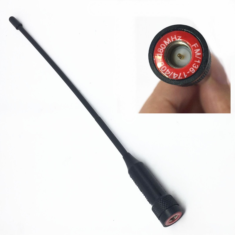 antenna SMA male VHF UHF dual band antena 136-174M... – Grandado