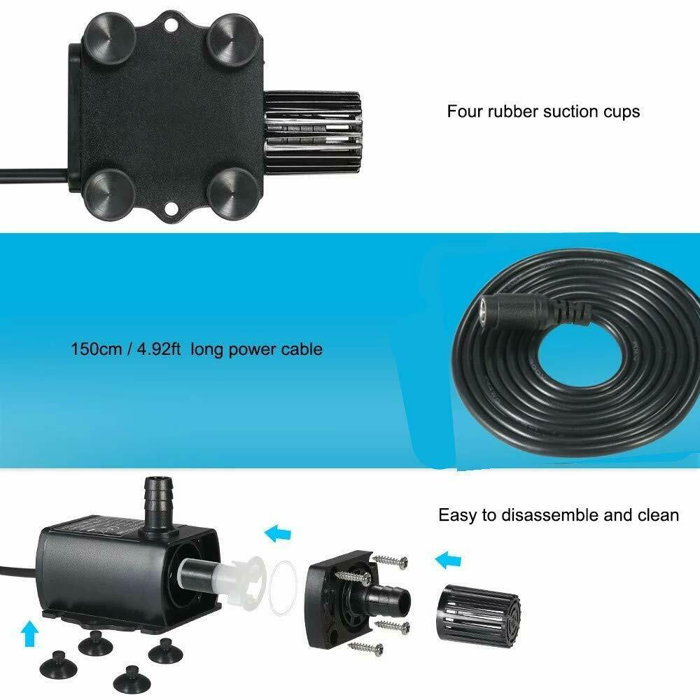 Waterproof DC12V Mini Brushless Water Pump For Cir... – Grandado