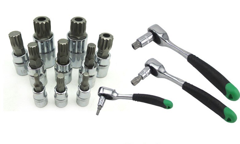 Twelve-point socket quick-wrench 12-point bit Tsui... – Vicedeal