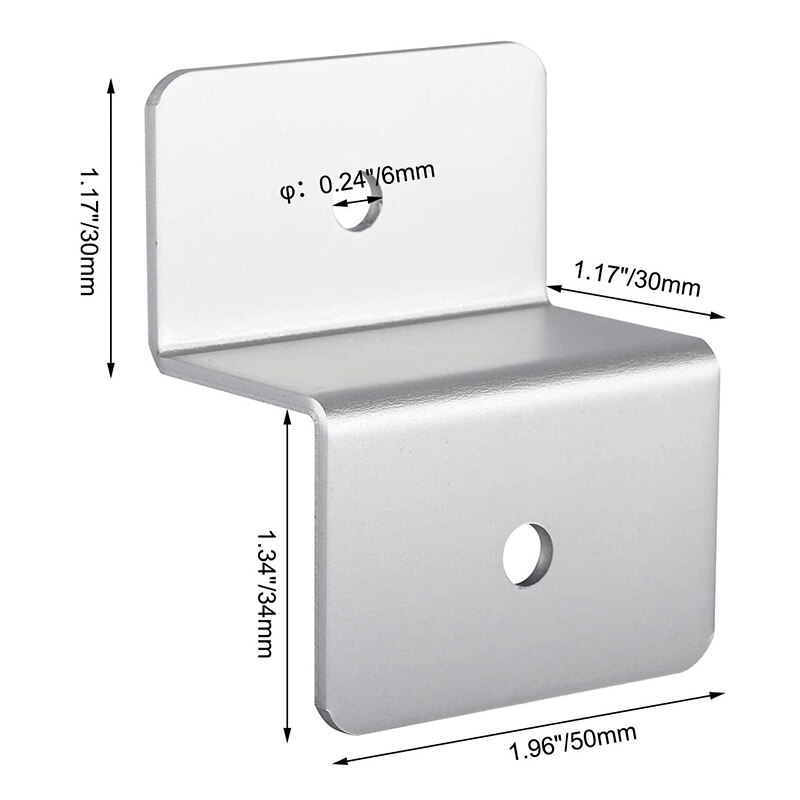 4 Sets Solar Panel Mount Mounting Z Bracket Set RV Boat Off Grid Roof ...