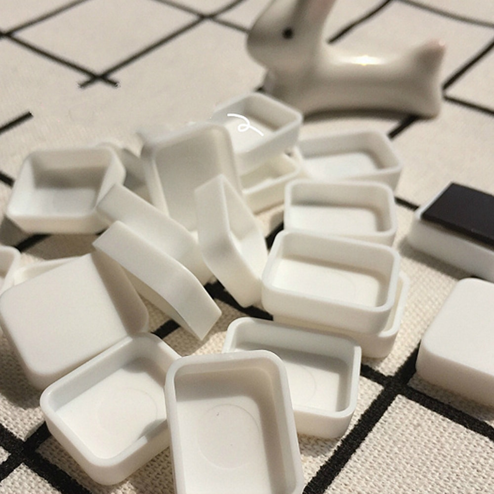 100PCS 1ML Plastic Watercolor Half Paint Pans Arti... – Vicedeal