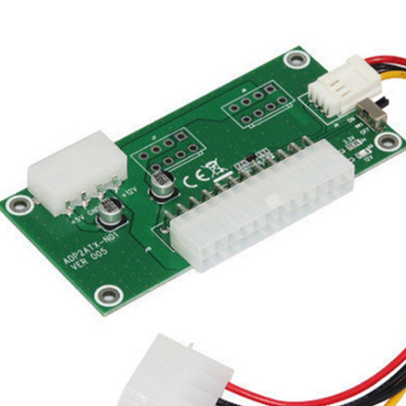 24Pin Om 4Pin Atx Voeding Sync Synchrone Starter E... – Vicedeal