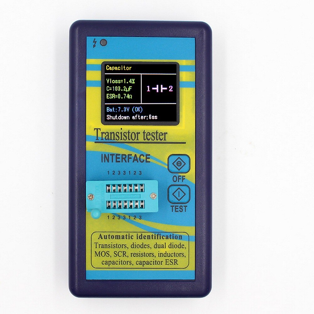 Multi-Purpose Transistor Tester M328 1.8" TFT Colo... – Grandado