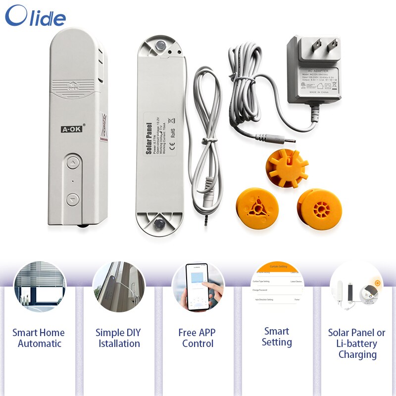 App control Rechargeable Battery Smart Chain Motor... – Grandado