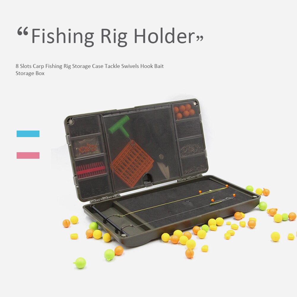 Portable Carp Fishing Rig Storage Case ABS Versati... – Grandado