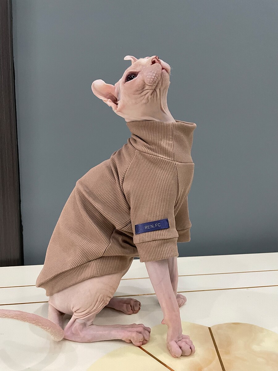 Hairless Cat Clothes Sphinx Devon Clothes Autumn W... – Vicedeal