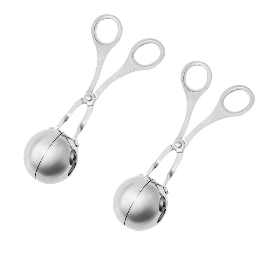 Stainless Steel Meat Baller Cookie Dough Meatball Grandado stainless-steel-meat-baller-cookie-dough-meatball-grandado