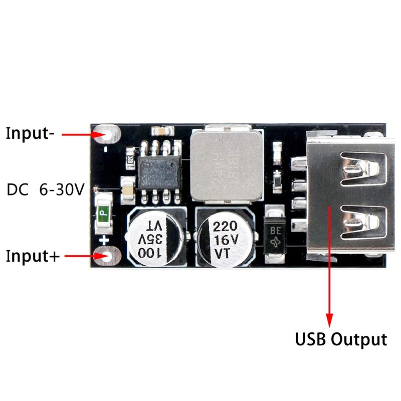 USB Buck Converter, DROK 4Pcs DC-DC Step Down Modu... – Grandado