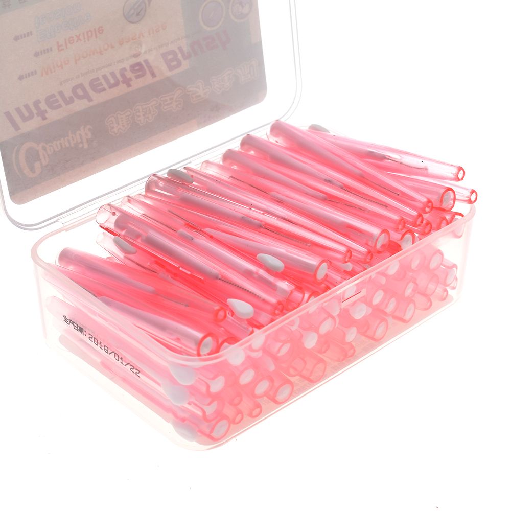 60 pcs/pack Push-Pull Interdental Brush 0.6mm Gum ... – Grandado