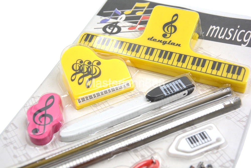 Music Topic Piano Music Note Pen Pencil Eraser She... – Vicedeal