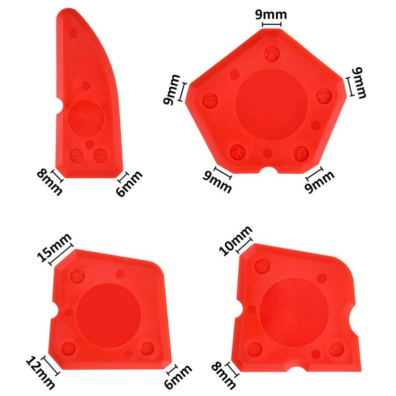 4- deler sett med tetningsverktøy skrape glass lim... – Grandado