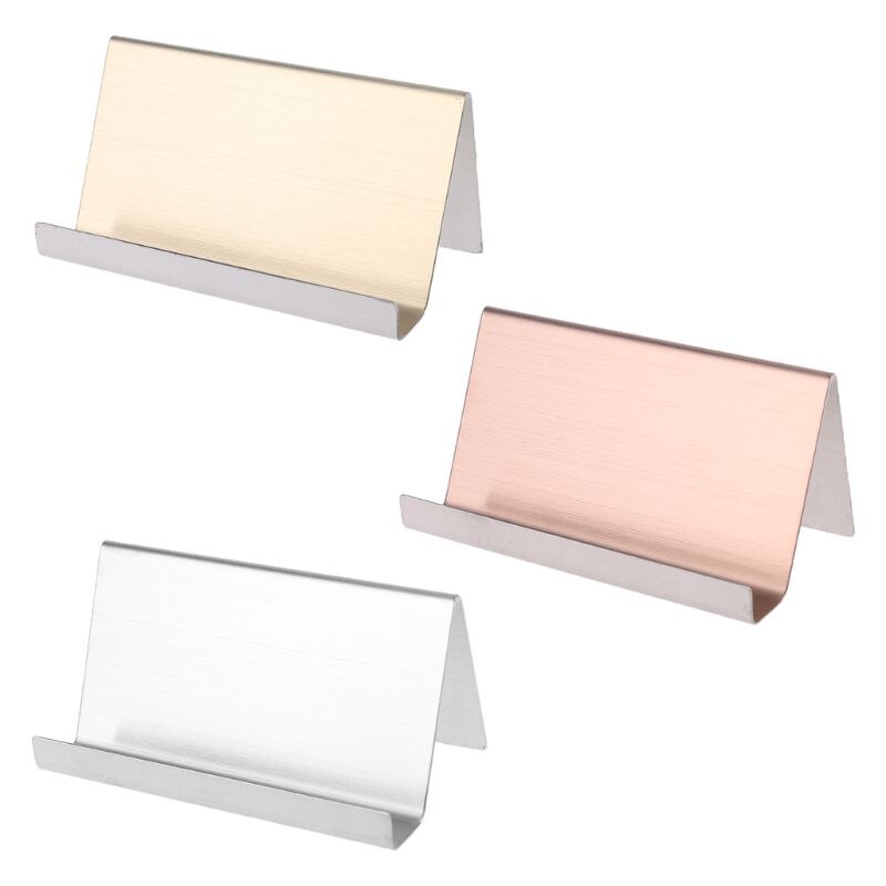 Stainless Steel Business Name Card Holder Display ... – Vicedeal