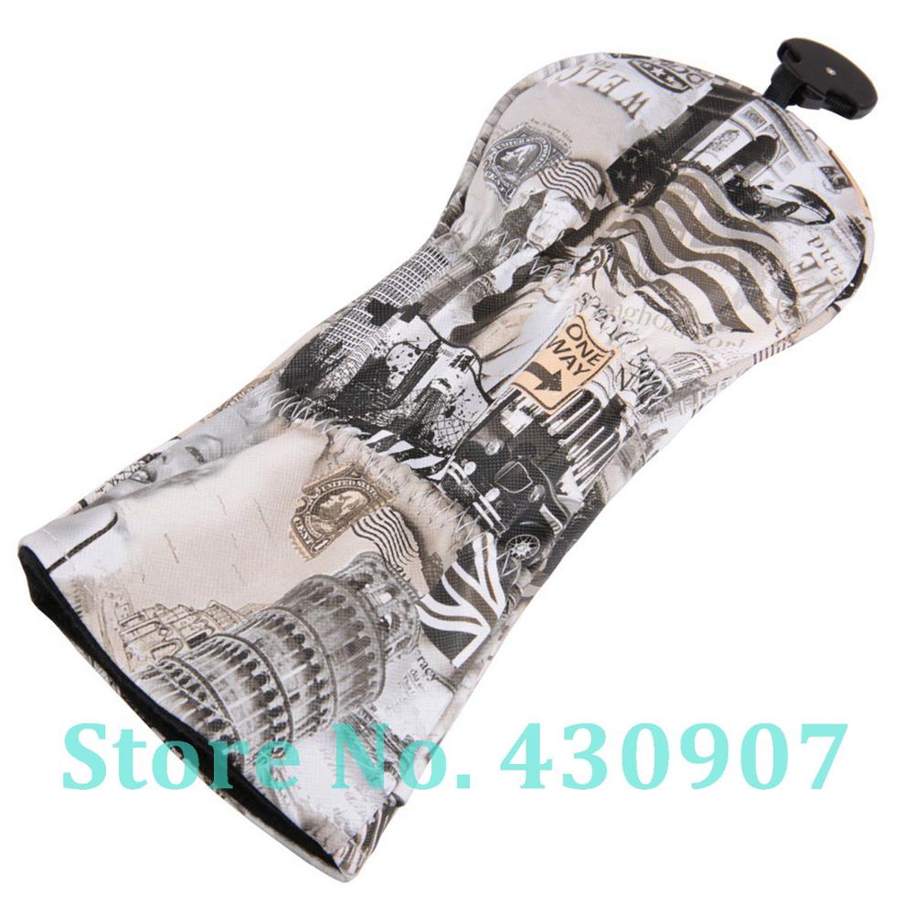1pc Golf Driver Head Cover Soft Polyester Leather ... – Grandado