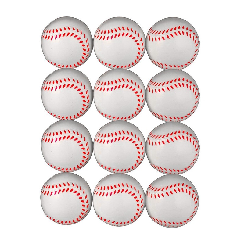 Baseball 2.5-Inch Foam Squeeze Balls For Stress Re... – Grandado