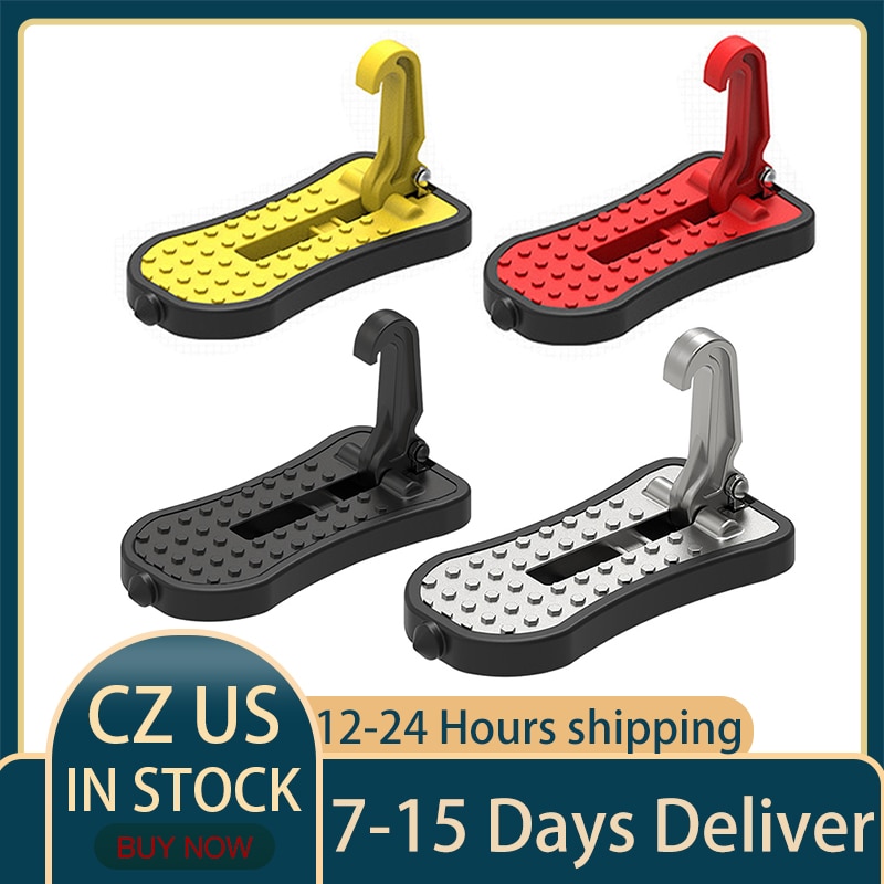 car door step pedal Stepping Ladder Foot Pegs For ... – Vicedeal