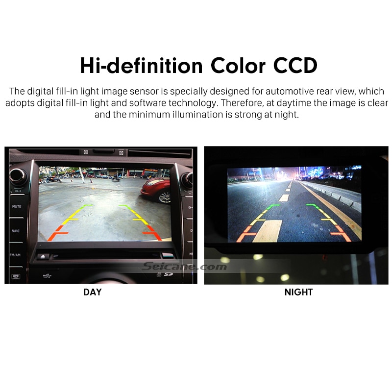 Seicane 170Degree Rear View Camera Color CCD Car P... – Vicedeal