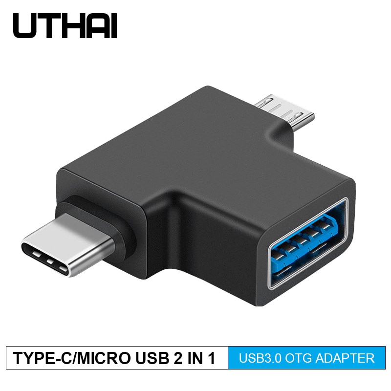 Uthai J15 Type-C Otg Adapter USB3.0/Type-C/Micro U... – Grandado