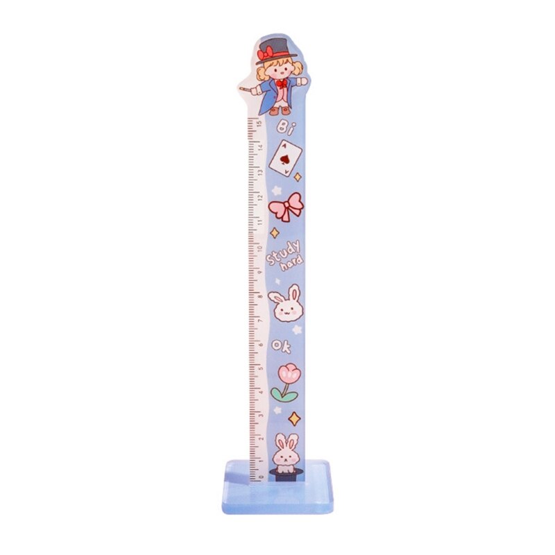 Color Plastic Ruler Straight Ruler Assorted Color ... – Vicedeal