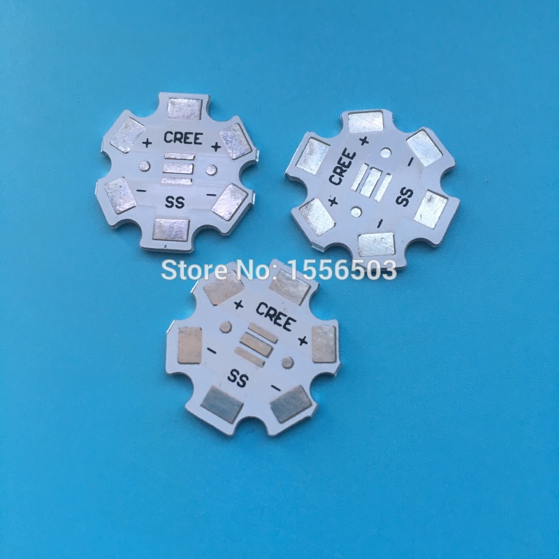 20 PCS CREE XPE 3535 LED Aluminum PCB Board 1W 3W ... – Grandado