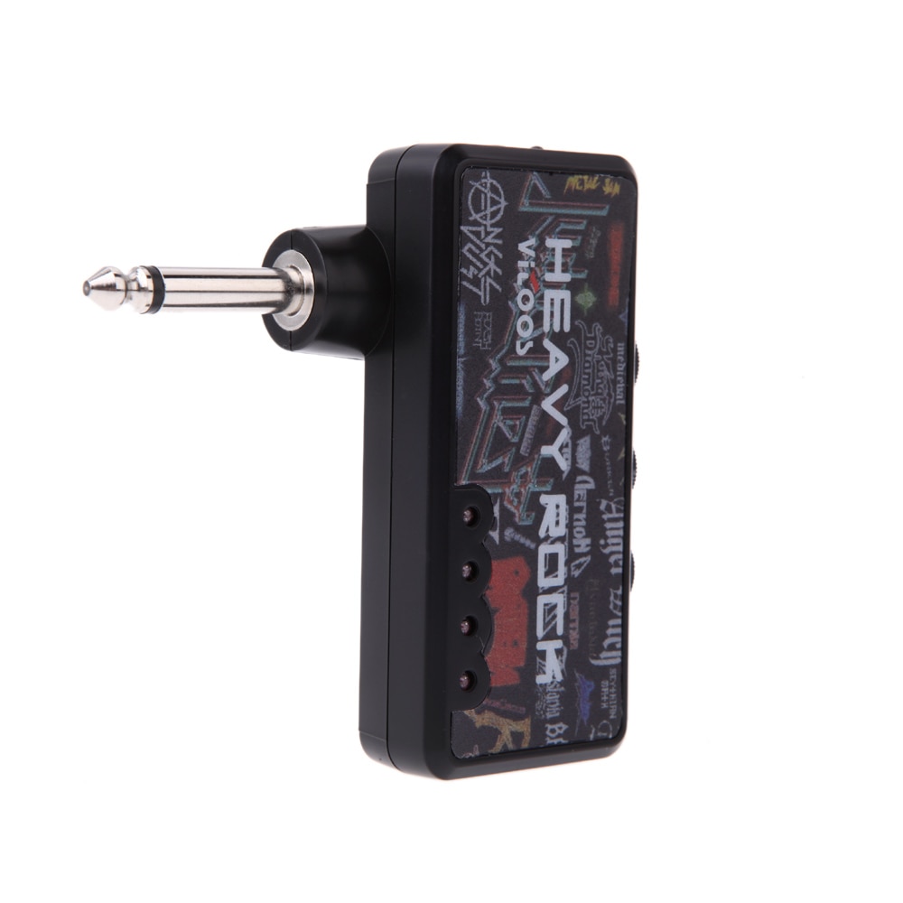 Vitoos Electric Guitar Plug Mini Headphone Amp Amp... – Grandado Vitoos Electric Guitar Plug Mini Headphone Amp Amp... – Grandado
