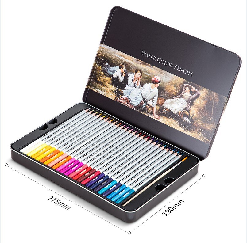 Water-soluble Colored Pencil Crayons 24 36 48 72 C... – Grandado
