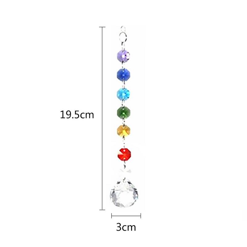 Crystal lighting color crystal ball pendant color ... – Vicedeal