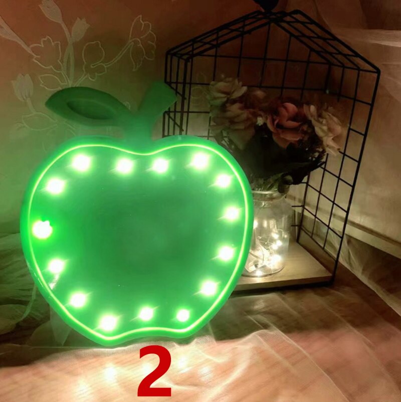 LED apple shape lamp ins decorative lamp small nig... – Grandado