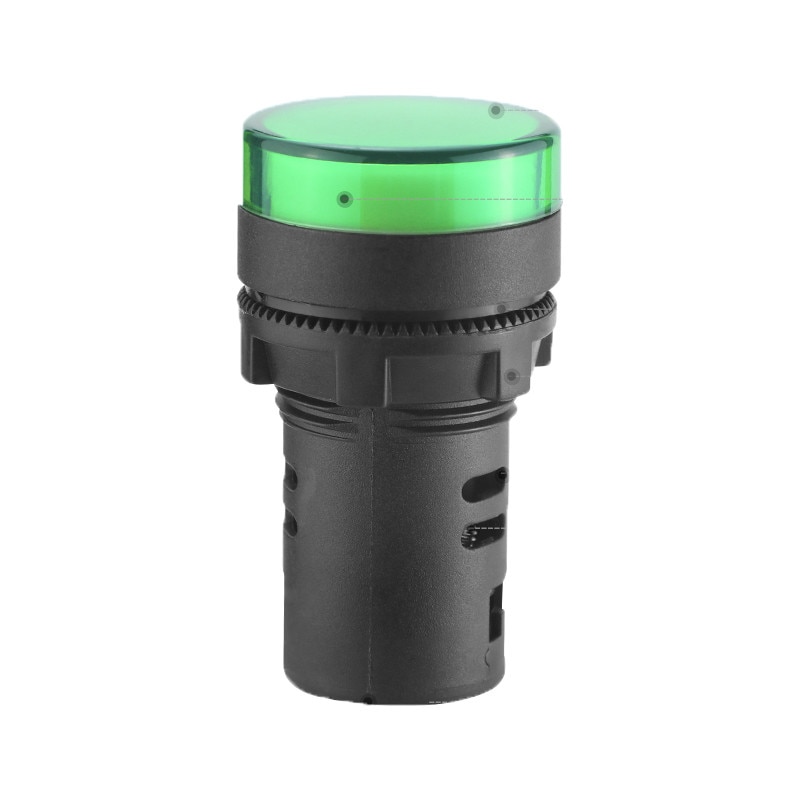 1Pcs 12V 24V 220V 380V 22Mm Panel Mount Led Power ... – Vicedeal