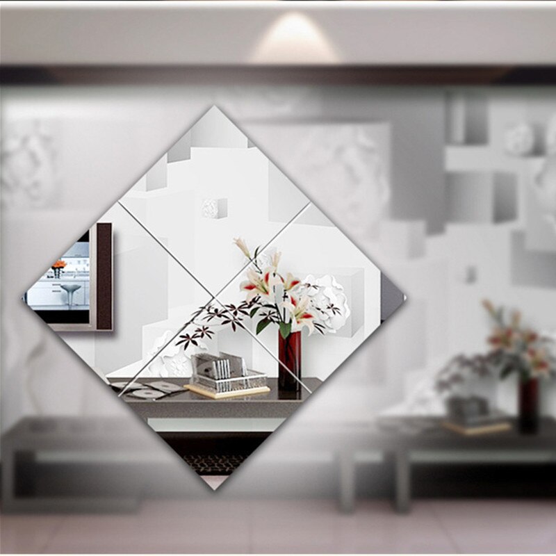 4PC/SET Acrylic Mirror 20cmx20cm Full Body Length ... – Vicedeal