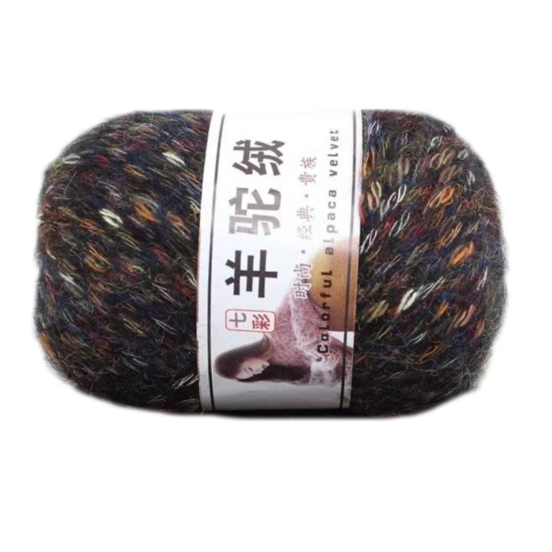 50g/Ball Faux Alpaca Plush Wool Yarn Hand Rod Knit... – Grandado