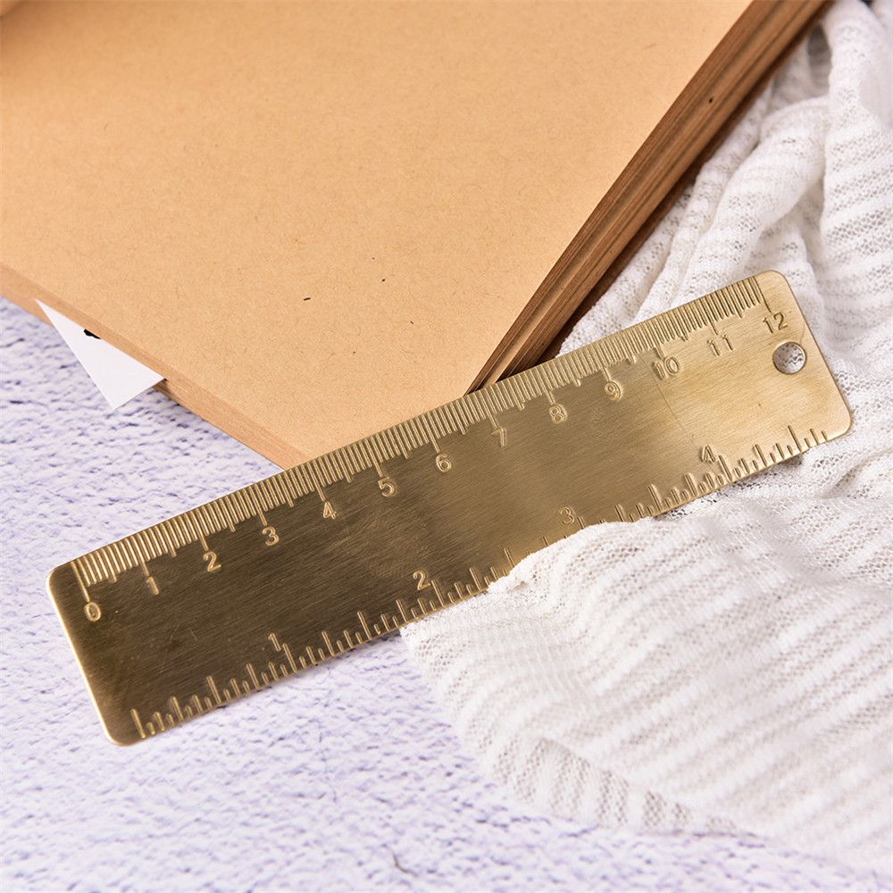 Limit shows Pocket Mini Vintage Brass Ruler 4 keyr... – Grandado