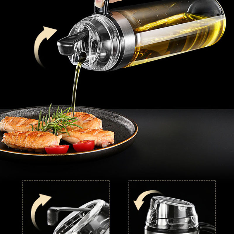 Distributeur d'huile d'olive avec échelle,... – Grandado