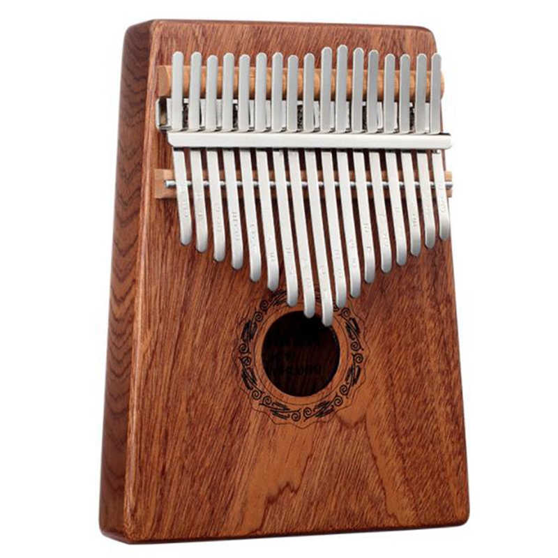 Hluru Kalimba 17 Key Dalbergia Wood Mbira Keyboard... – Grandado