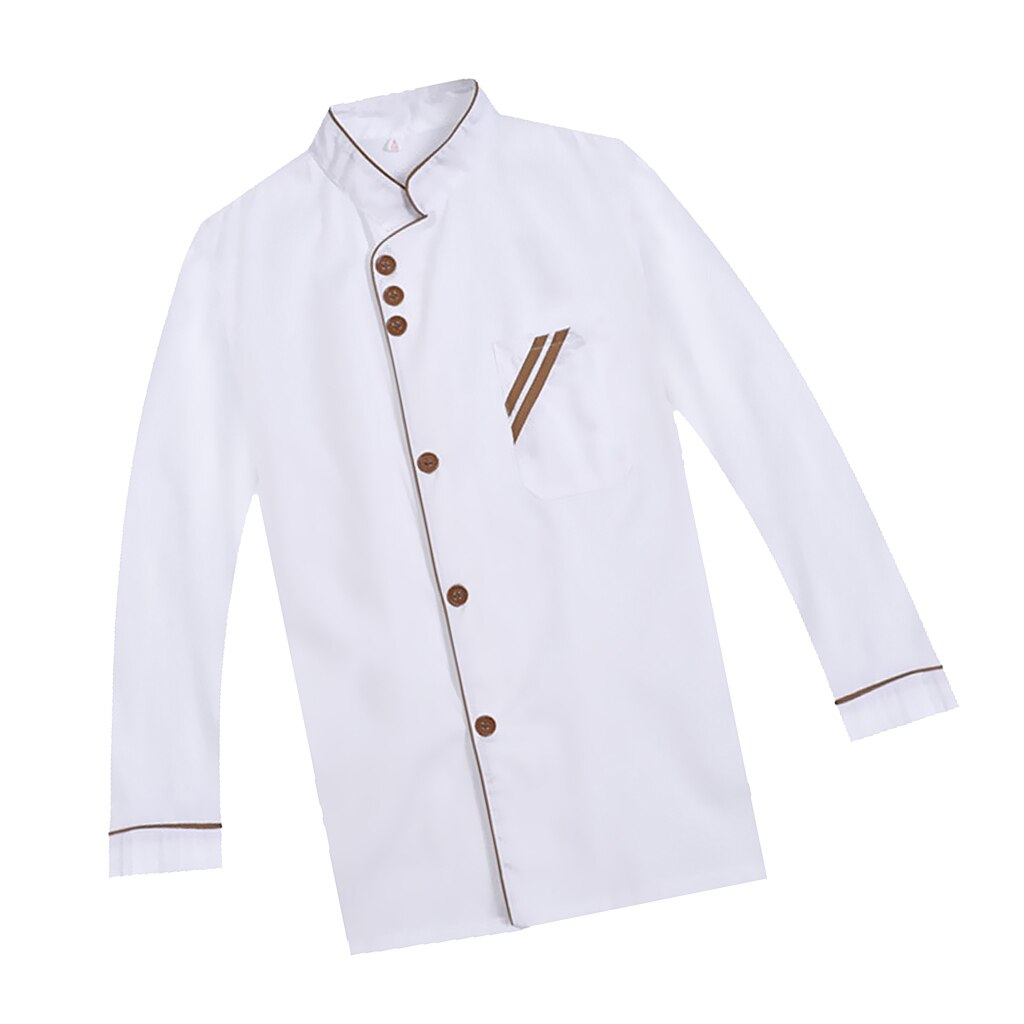 Chef Jackets Cook Jacket Service Waiter Coat Long ... – Grandado