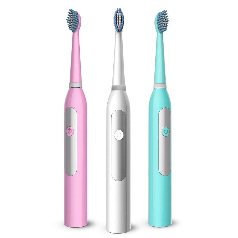 Electric Toothbrush Rechargeable USB Charge 4 Pcs ... – Vicedeal