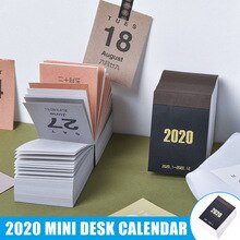 Mini Desktop Paper Calendar Daily Scheduler Table ... – Vicedeal