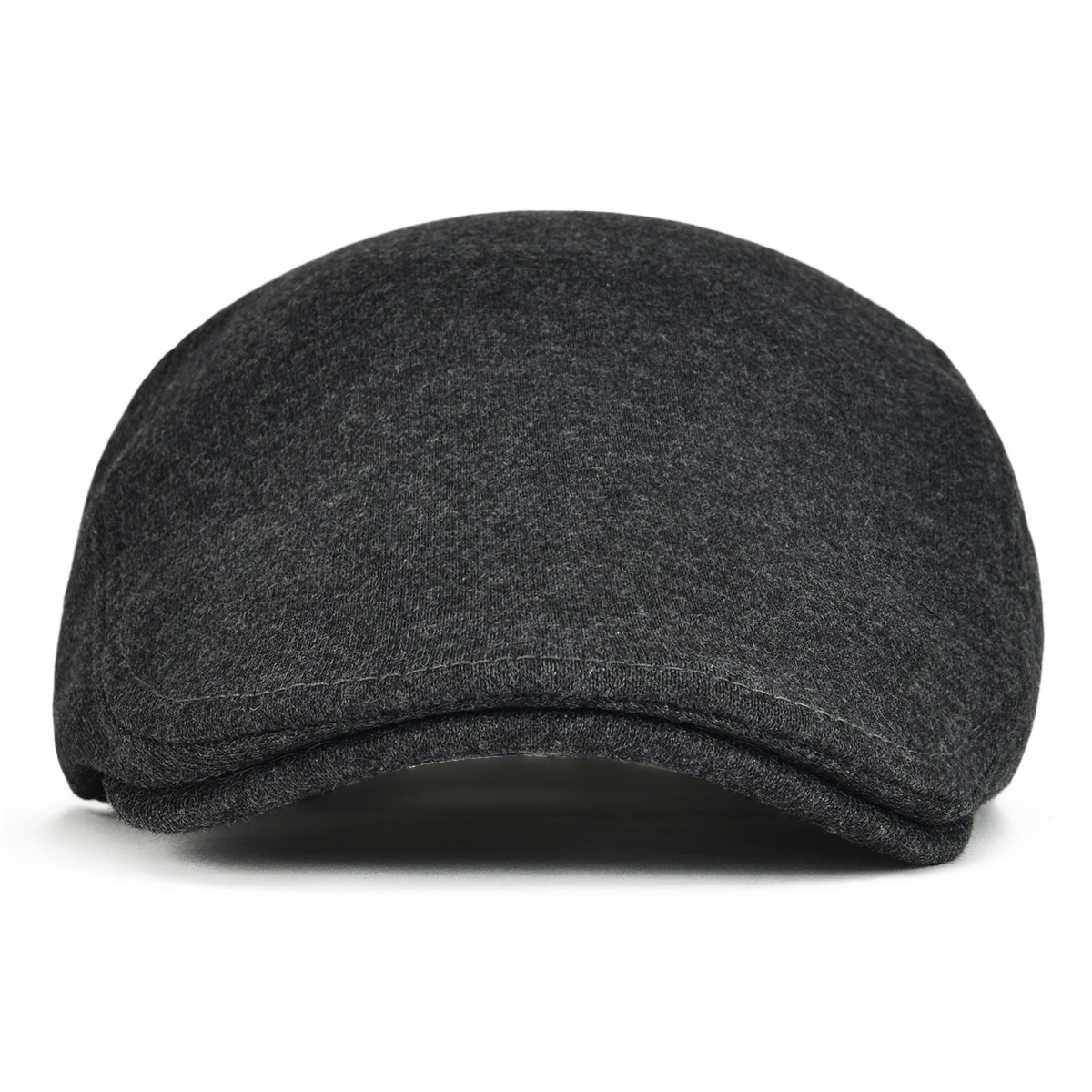 VOBOOM Black Gray Cotton Flat Ivy Cap Men Women So... – Grandado