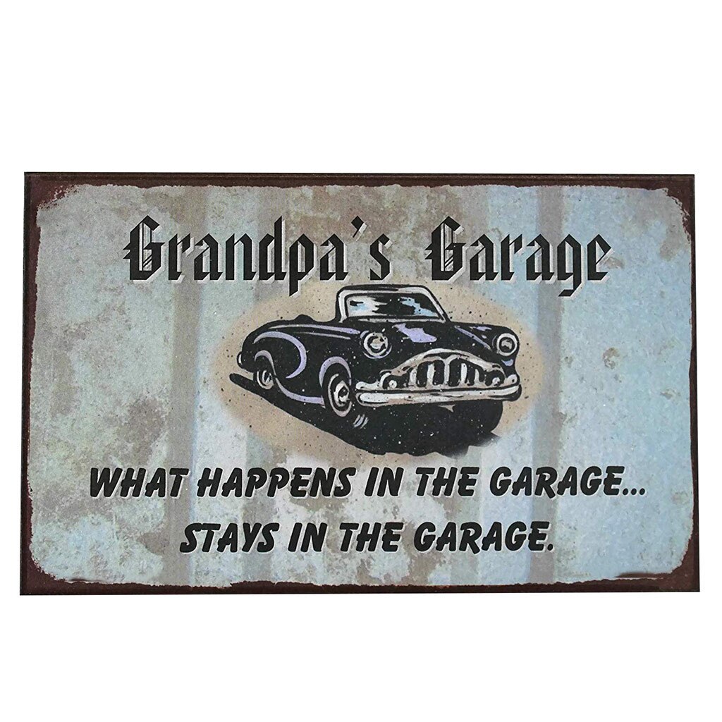 Plant Tags Retro Style Signage Sogan Wall Sign Wro Vicedeal