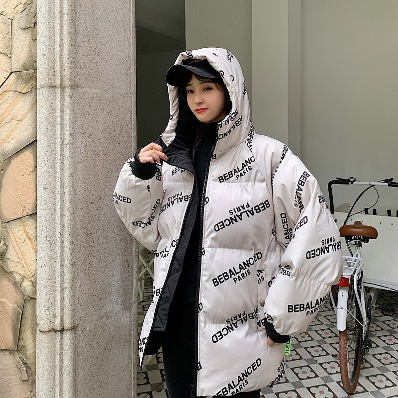 Winter couple cotton coat warm and windproof parka... – Grandado