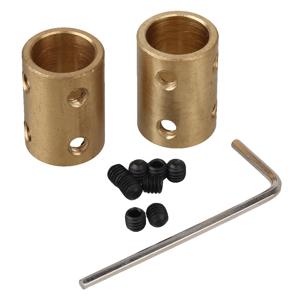 2 stks 12x12mm Stijve Koper Shaft Coupler Stepper ... – Grandado
