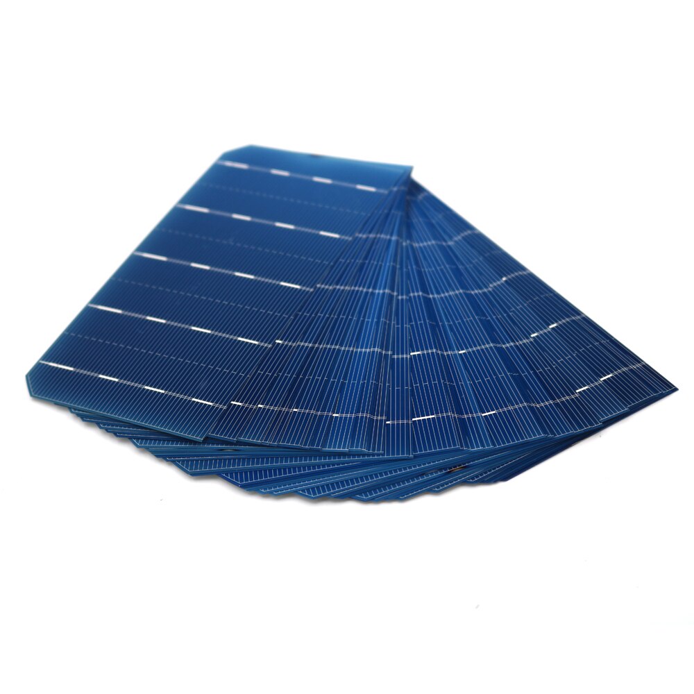 40 50 100PCS 4.46A 2.48W 0.5V 156x78MM Mono Solar ... – Grandado