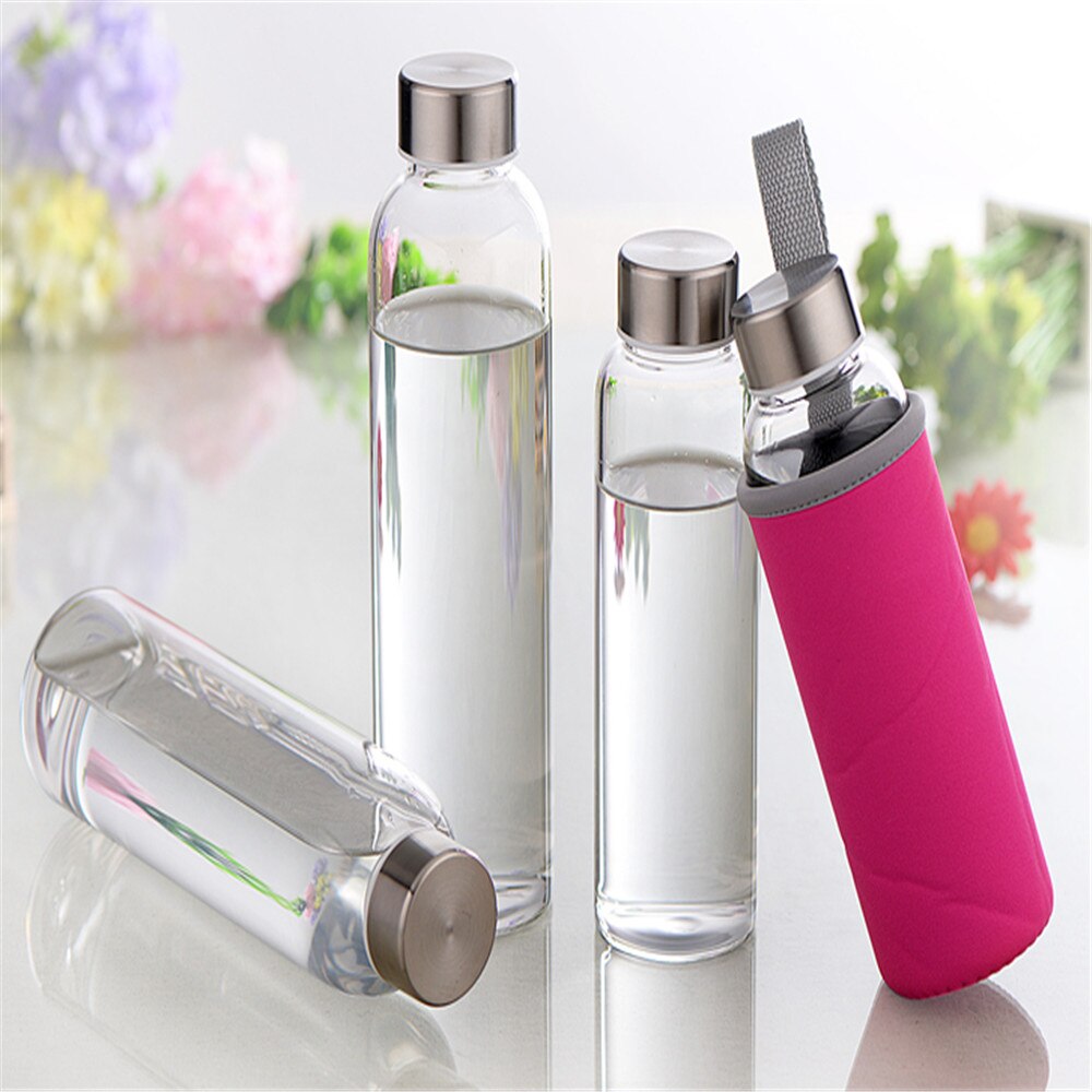 Water Fles 420 Ml Leuke Sport Glas Water Fles Met ... – Vicedeal