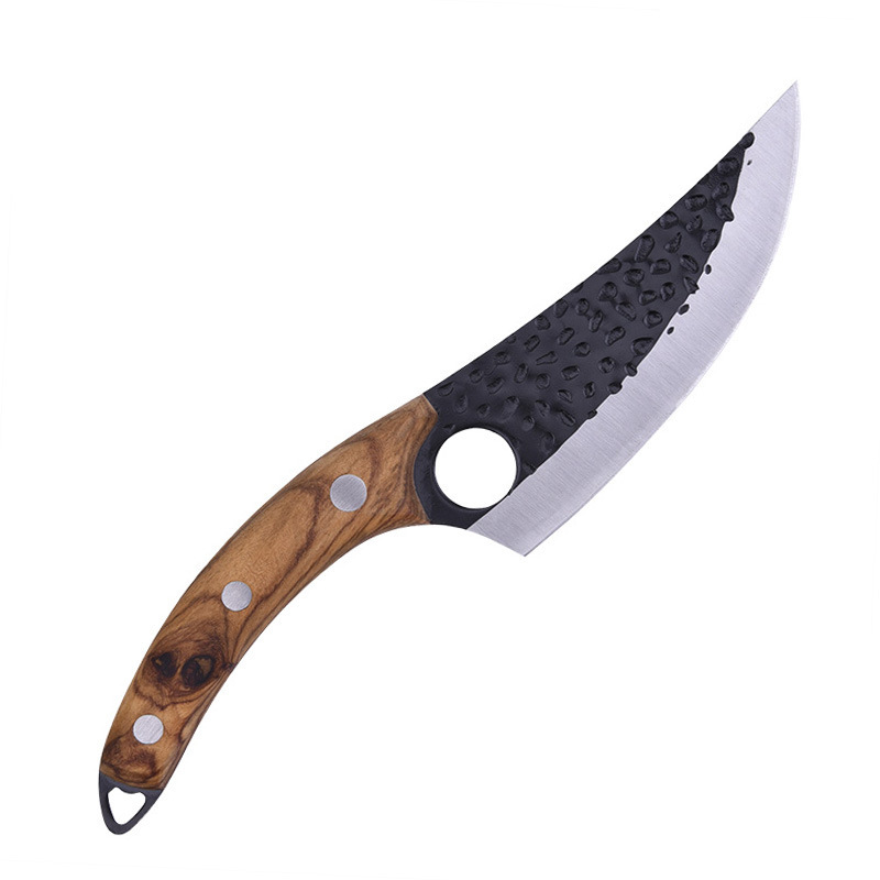 Meat Cleaver Hand-forged Boning Knife Serbia Chef&... – Grandado