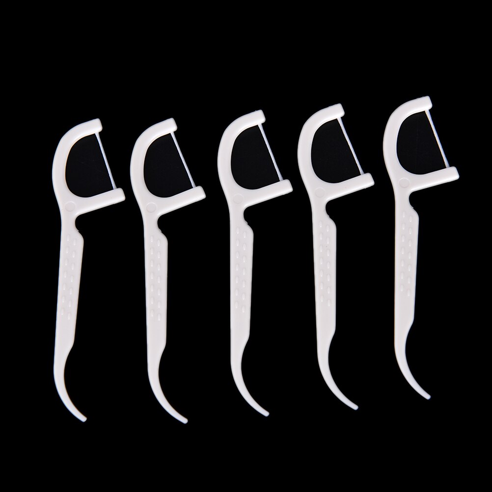 50Pcs Fio Dental Floss Pick Toothpick Interdental ... – Grandado