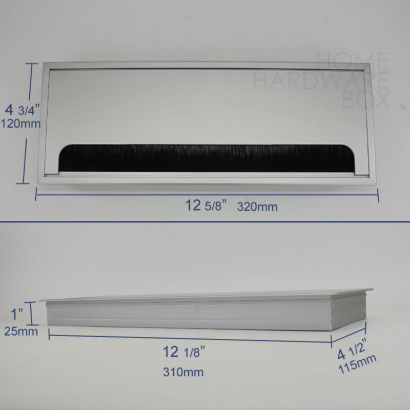 desk wire access grommet table top hole flip cover... – Grandado