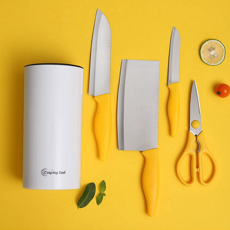 5Pcs/Set Kitchen Stainless Steel Knife Set Kitchen... – Grandado