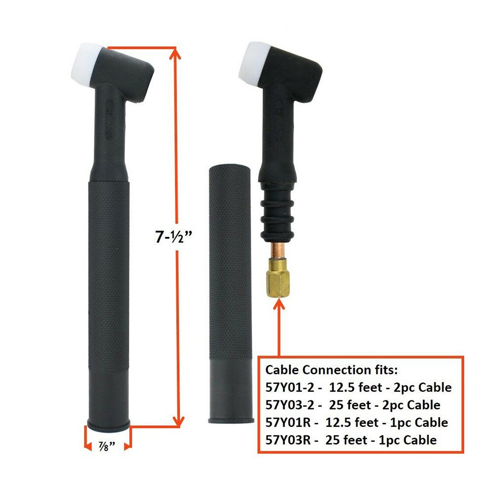 17 Series TIG Welding Torch Head Body 150 Amp - Ai... – Vicedeal