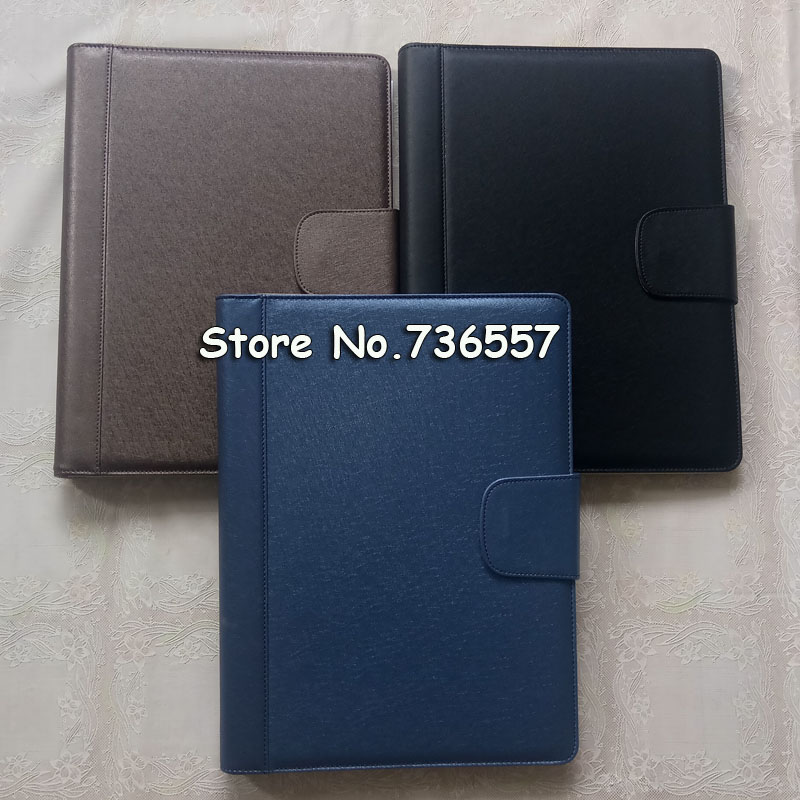 leather folder Padfolio multifunction organizer pl... – Vicedeal
